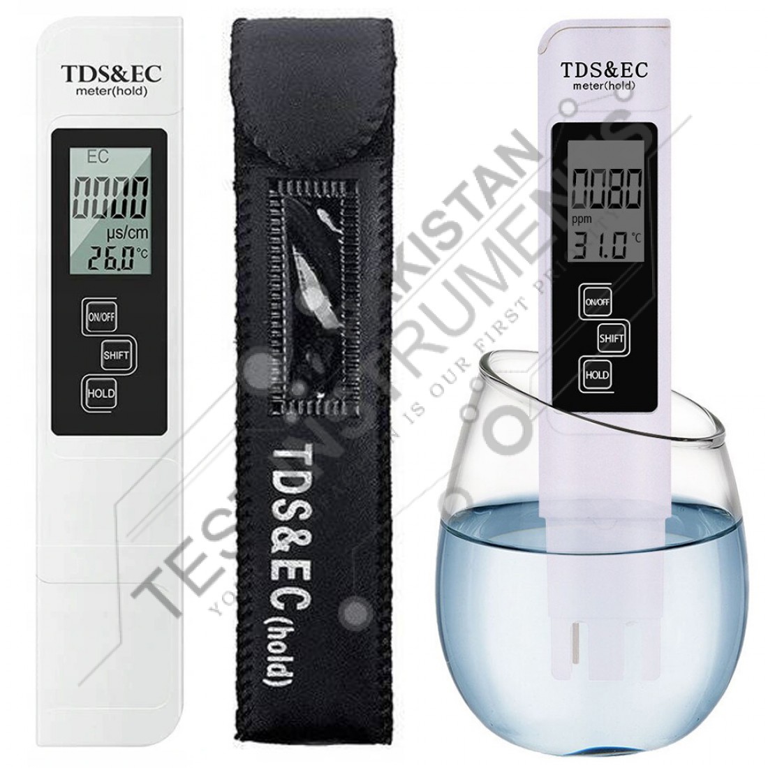 TDS & EC Meter Portable A1 Pouch in Pakistan | Test Instruments Pakistan