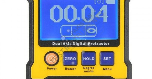 DXL360 Digital Protractor Dual Axis Level Measure Angle Meter in ...