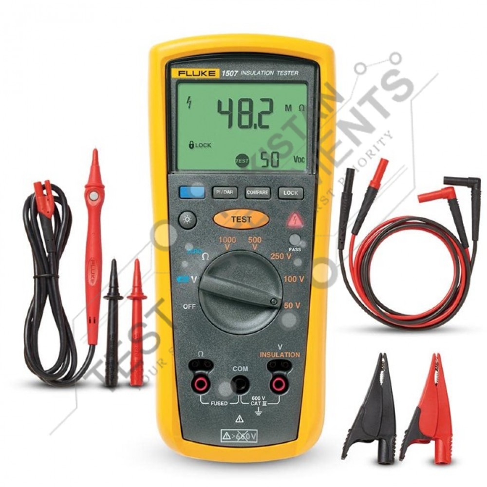 FLUKE 1507 Insulation Resistance Tester In Pakistan | Test Instruments ...