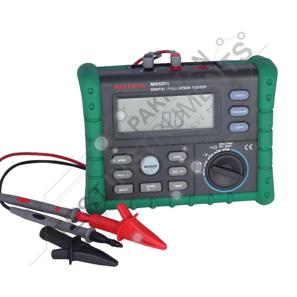 MS5205 Mastech Digital Insulation Tester in Pakistan Feb 2024 | Test ...