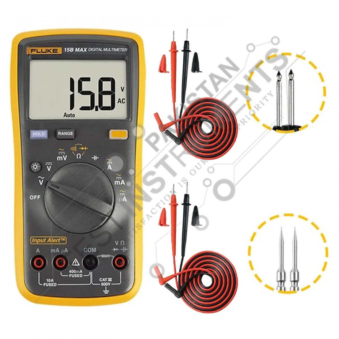Fluke 15B MAX Digital Multimeter In Pakistan | Test Instruments Pakistan