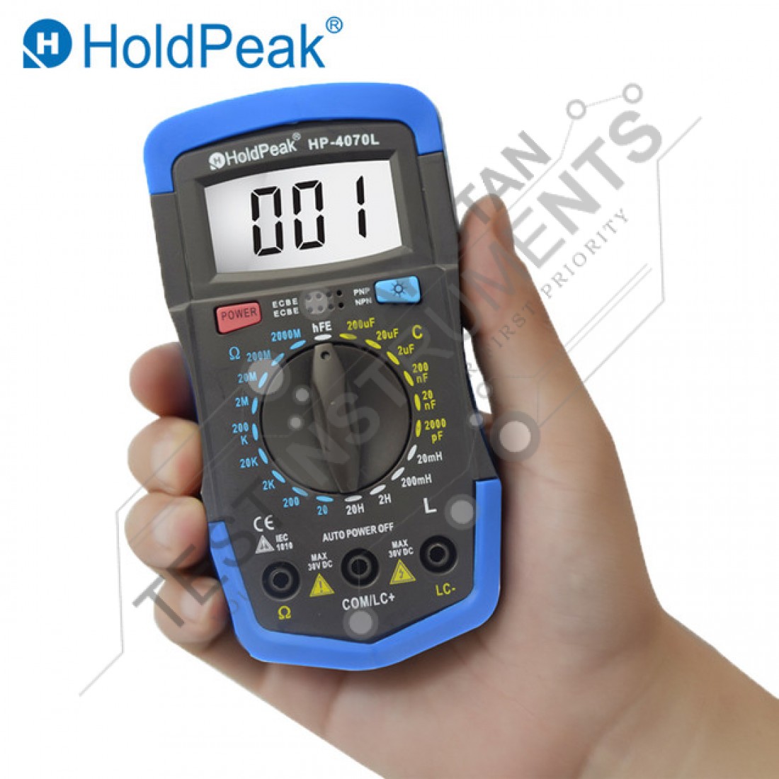 HP-4070L HOLDPEAK Capacitance Multimeter Digital LCR Meter In Pakistan