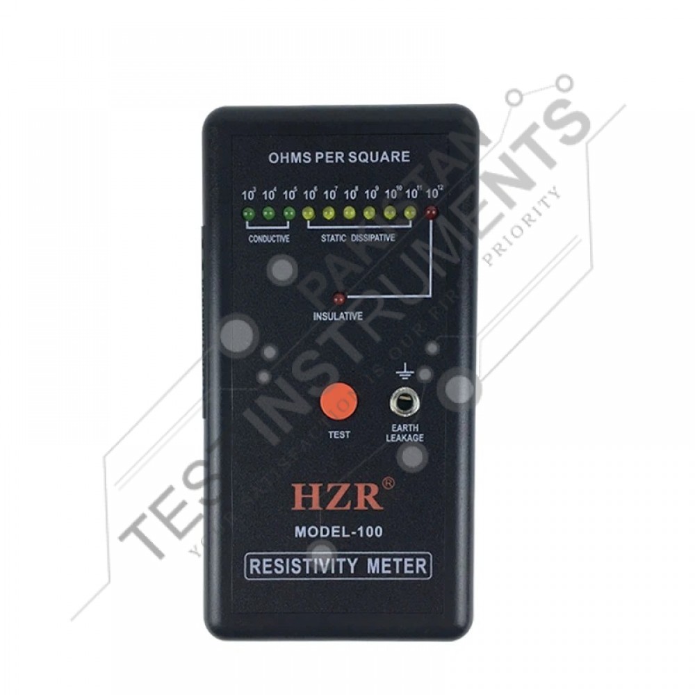 HZR MODEL-100 Surface Resistance Tester - Anti-Static & Insulation Analyzer