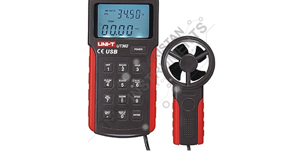 UT362 UNI-T Anemometer in Pakistan Feb 2022 | Test Instruments Pakistan
