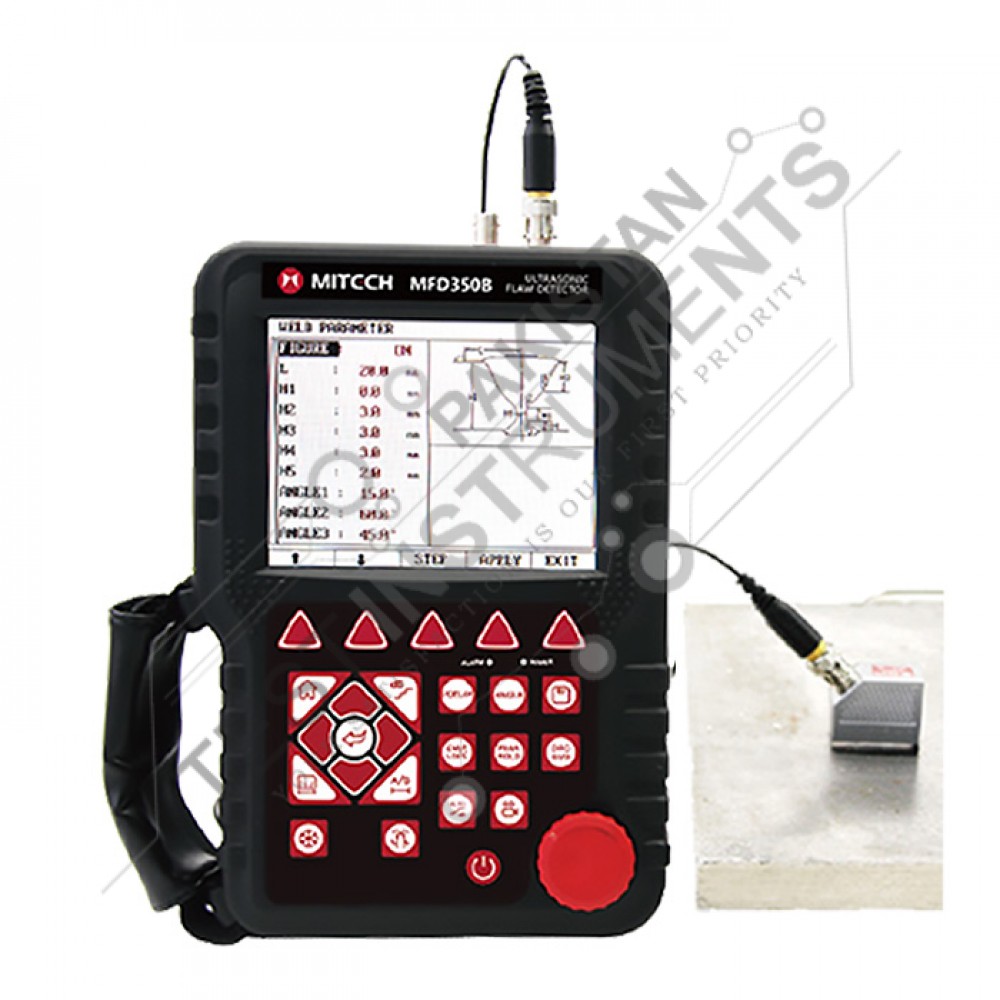 MFD350B Mitech Ultrasonic Flaw Detector in Pakistan Feb 2024| Test ...